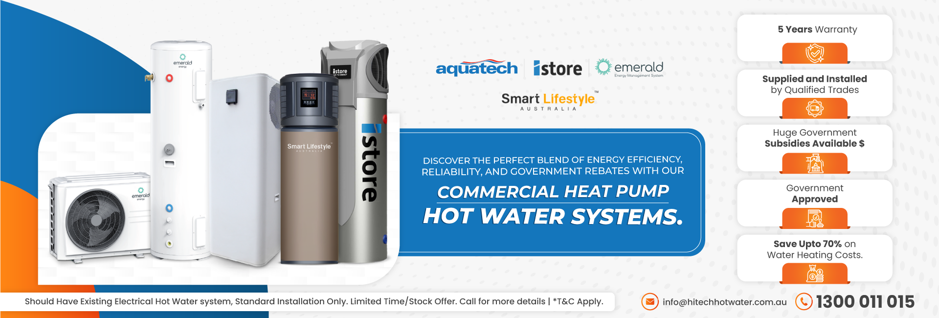 Hot Water Heat Pumps | Get Free Quote | HiTech Hotwater