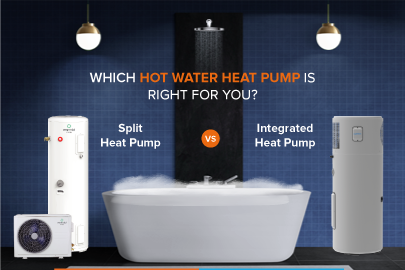 Split vs Integrated Hot Water Heat Pump